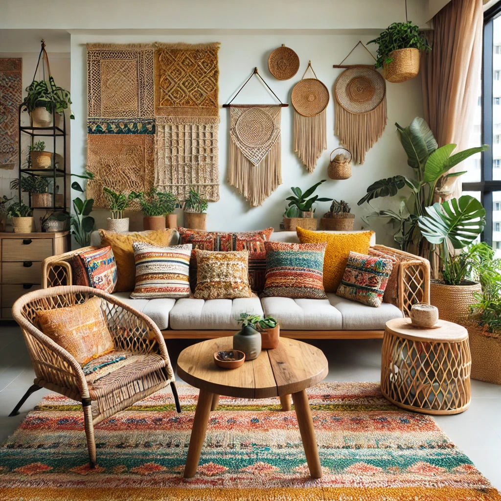 Boho Interior Design Ideas for HDB and BTO Homes - Create a Boho ...