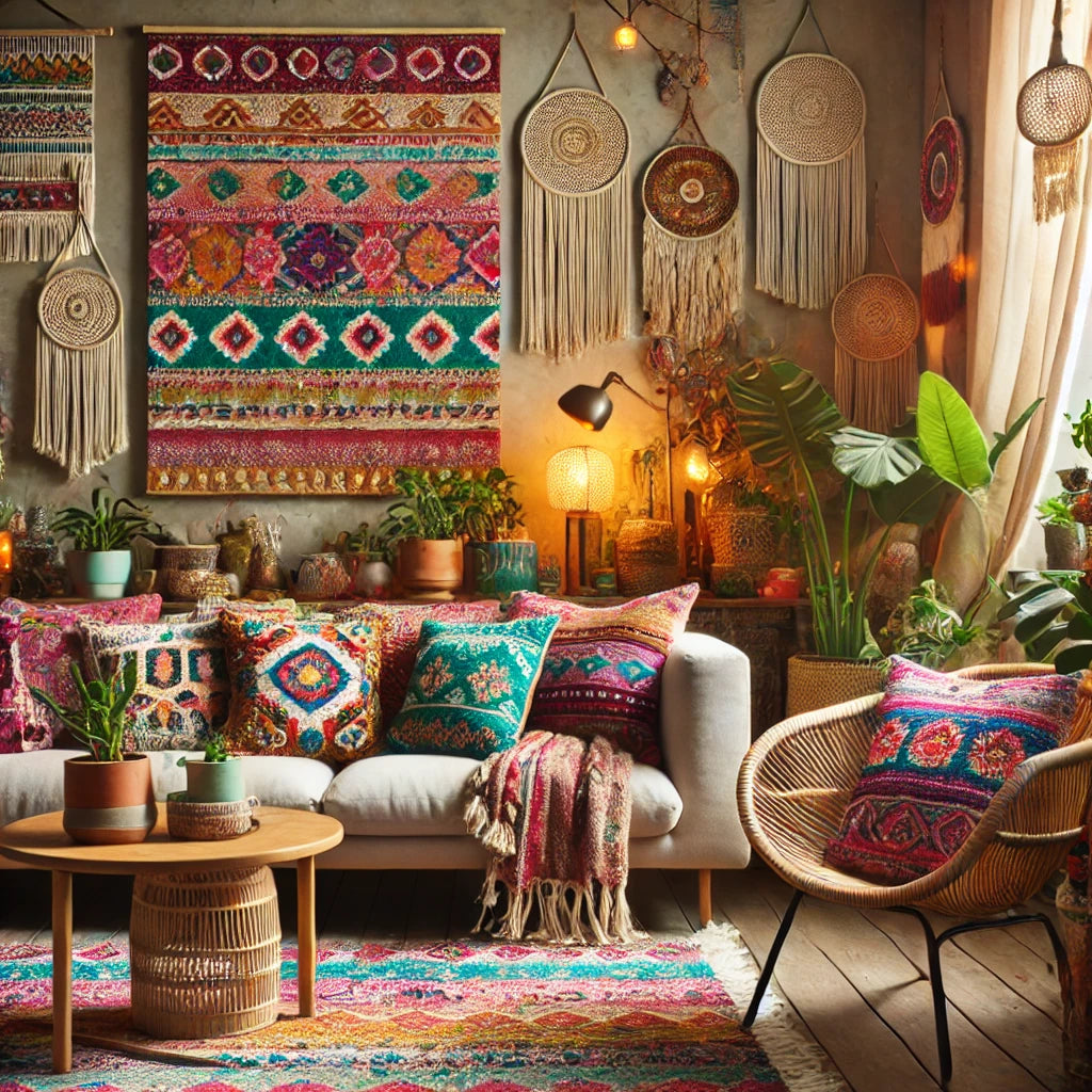 Bohemian Interior Design Accessories Boho Decor Ideas Adding Chic And