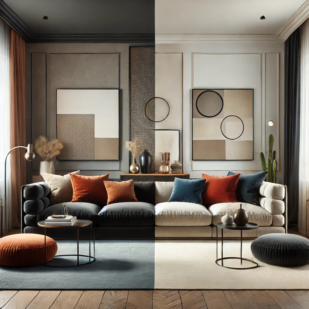 Dark vs. Light Sofa - Which One to Choose for Your Living Room ...