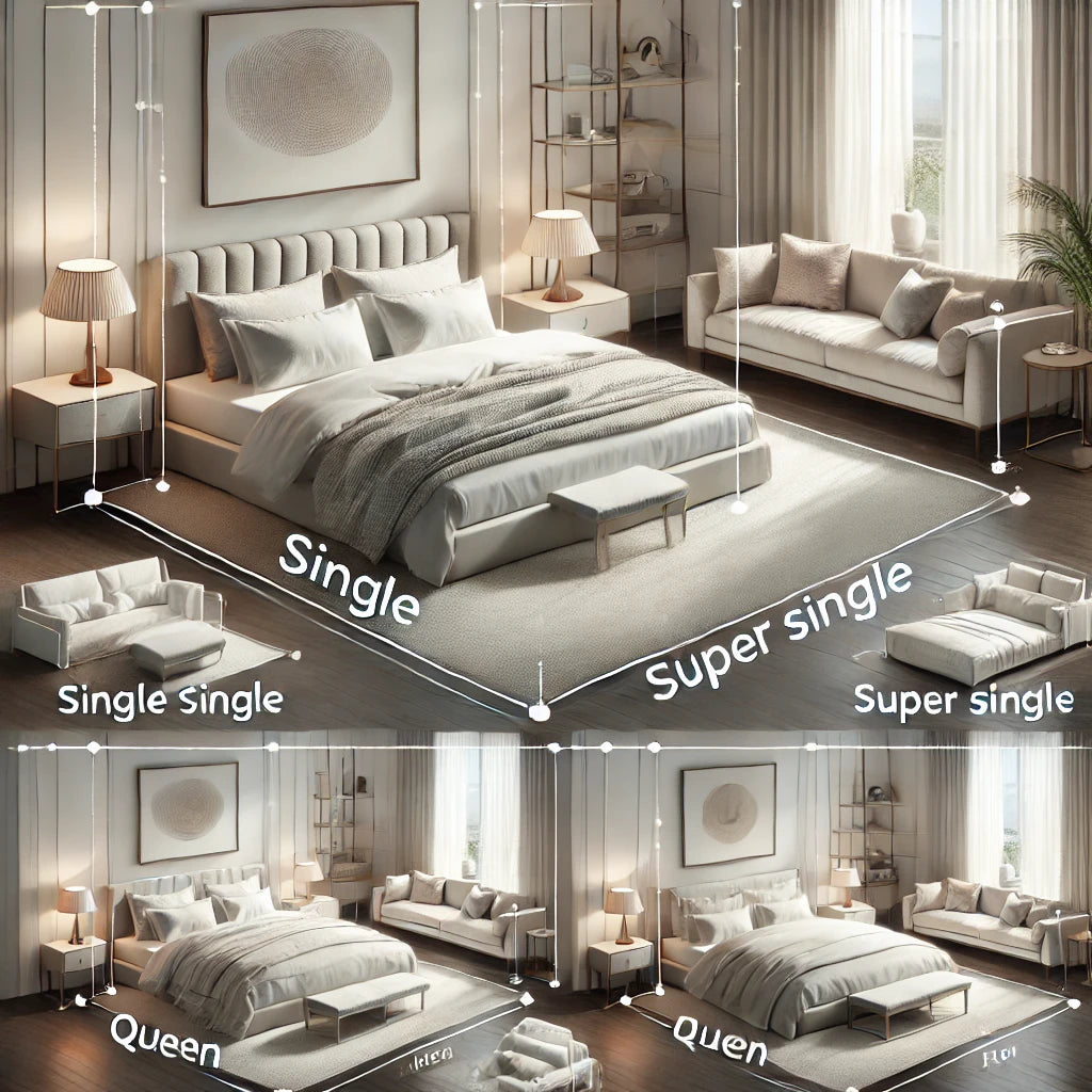 Bed Sizes in Singapore Explained for Comfort and Space Optimization ...