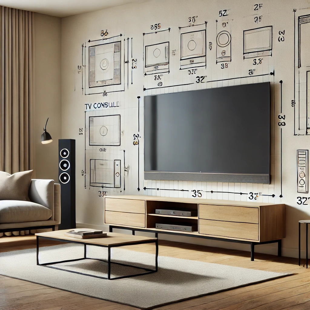 Perfect TV Console Size Guide – Prestige Affairs Furniture